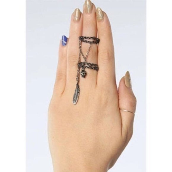 Dolls Kill | Jewelry | Obey Chain Craft Ring Set | Poshmark